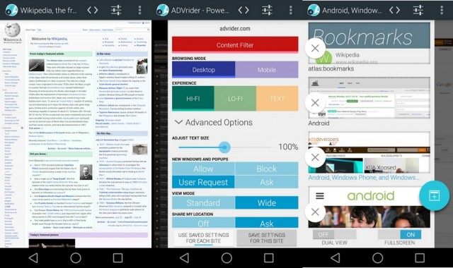 Best Android Browsers For 2015