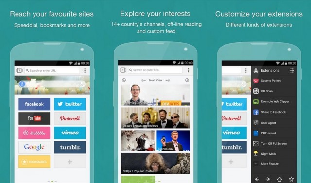 Best Android Browsers For 2015