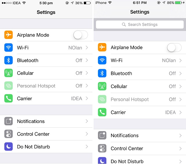 iOS 9 vs iOS 8: What's New? | Beebom