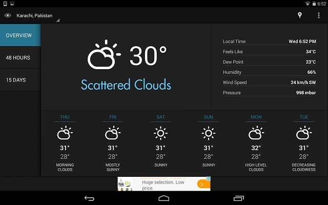 12 Best Weather Apps For Android (2015)