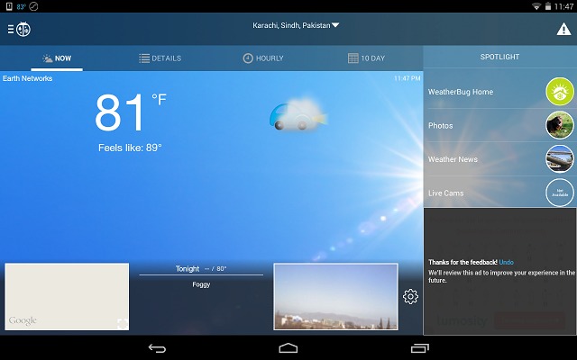 12 Best Weather Apps For Android (2015)