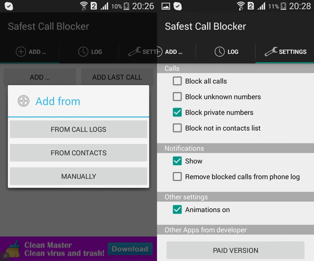 9 Best Apps To Block Calls on Android 2016 (Free and Paid)