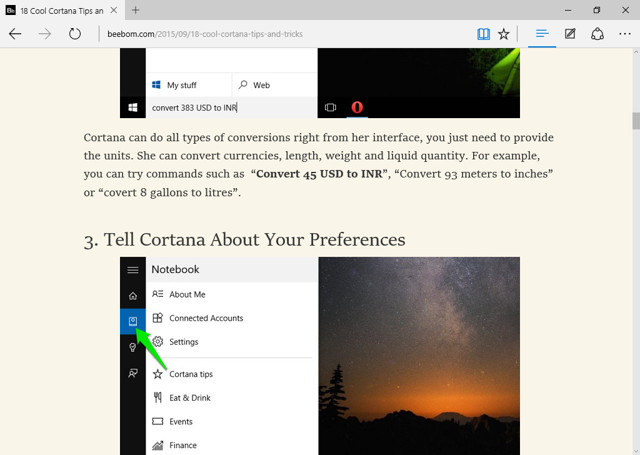 20 Cool Microsoft Edge Tips and Tricks For Windows 10 Users