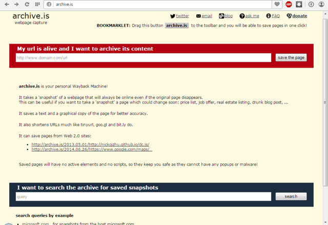 Best Wayback Machine Alternative Sites | Beebom