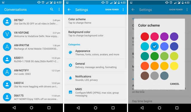 10 Best SMS Apps For Android To Use in 2016 | Beebom