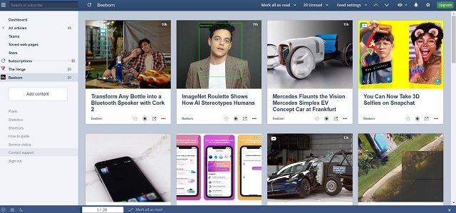 10 Best Feedly Alternatives You Should Use in 2020 | Beebom
