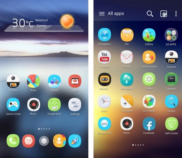 15 Cool Go Launcher Themes (2016) | Beebom