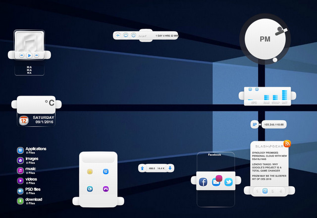 25 Best Rainmeter Skins You Can Use in 2024 | Beebom