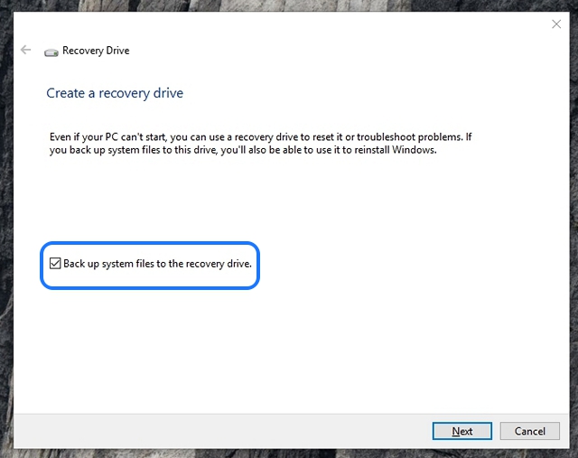 How to Create Recovery Drive or Disk in Windows 10 | Beebom