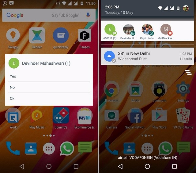How to Get Android N Quick Reply on Any Android Device | Beebom