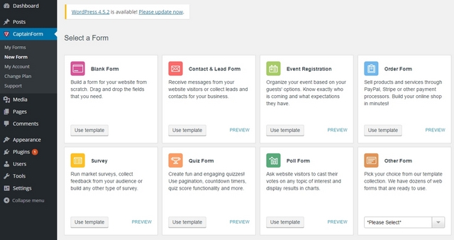 CaptainForm Plugin Review: Build Fully Featured Forms And Surveys