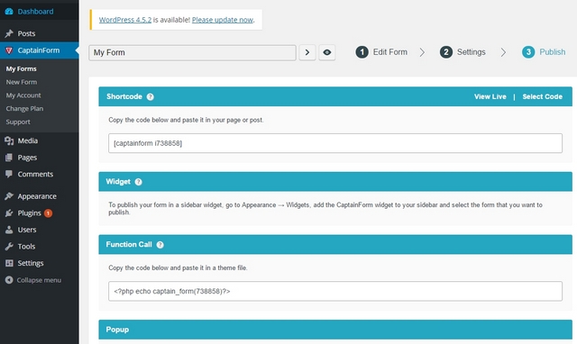 CaptainForm Plugin Review: Build Fully Featured Forms And Surveys