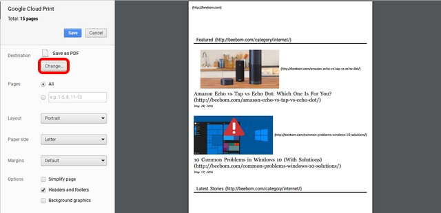 How to Print From A Chromebook | Beebom