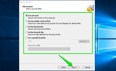 How to Recover Deleted Files and Folders in Windows 10 | Beebom