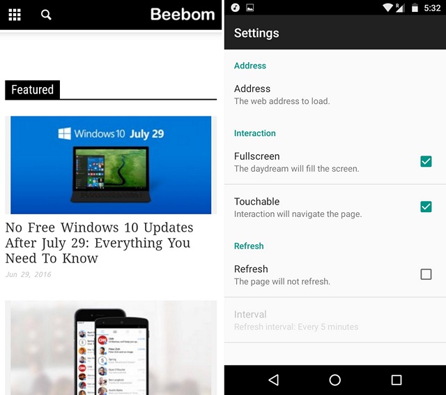 8 Cool Daydream Apps for Android | Beebom
