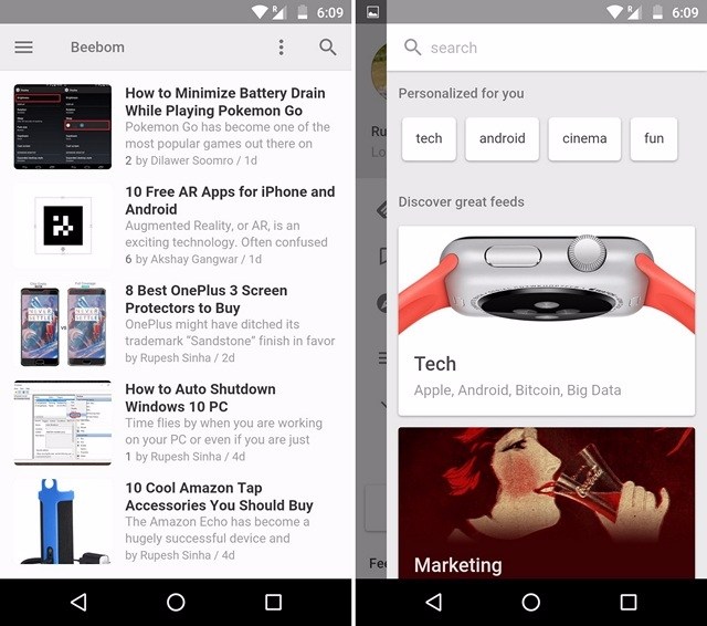 7 Best RSS Readers For Android | Beebom