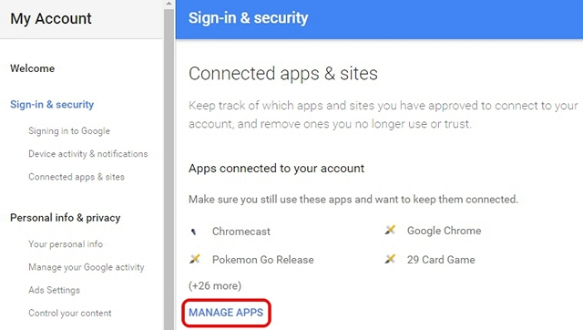 How to Check Google Account Permissions for Third Party Apps