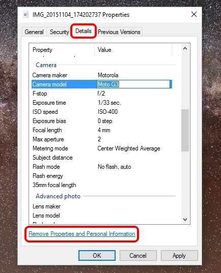 How to Edit or Remove EXIF Data From Photos | Beebom