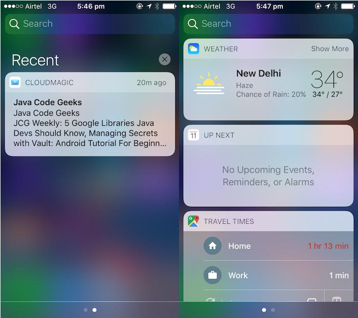 iOS 10 vs iOS 9 Compared: What Has Changed? | Beebom