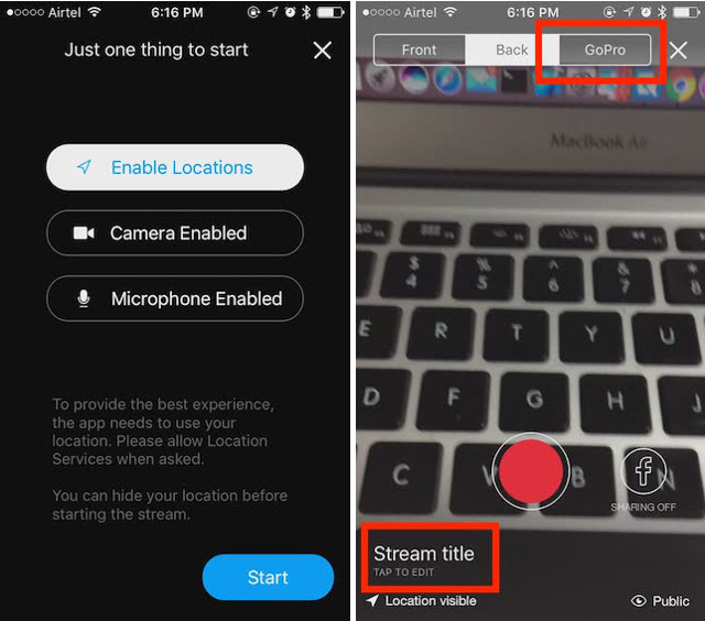 How to Live Stream on Facebook from GoPro | Beebom