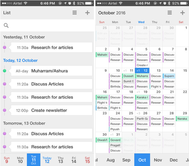 5 Best Calendar Apps for iPhone You Should Try (2016) | Beebom