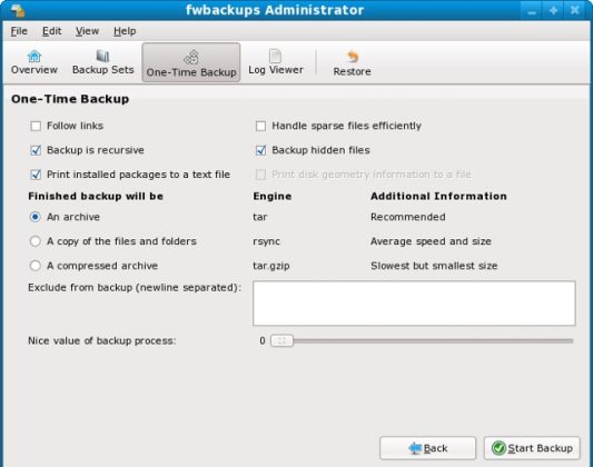 15 Best Free Data Backup Software for Linux | Beebom