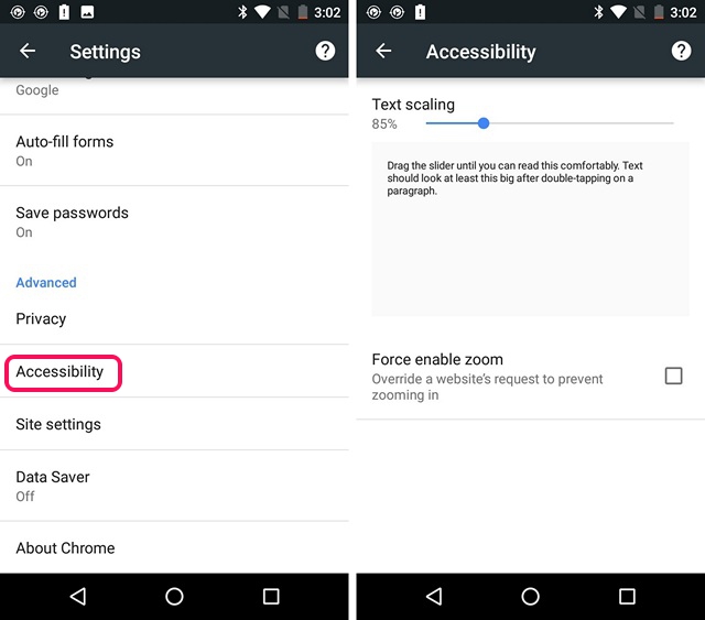 How to Change Text Size and Default Zoom in Chrome | Beebom