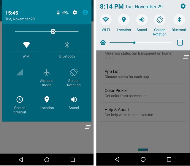 6 Android Apps to Customize Notification Center and Status Bar | Beebom