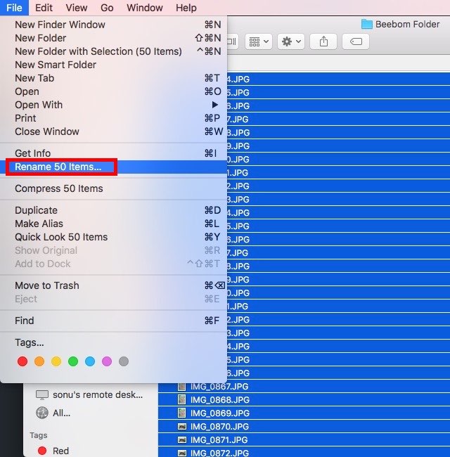 How to Batch Rename Files in Mac Natively | Beebom