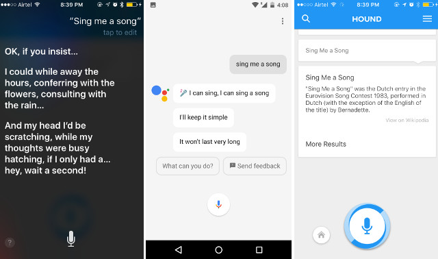Siri vs Google Assistant vs Hound: Who Wins? | Beebom