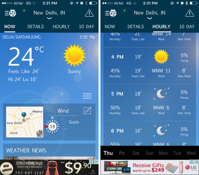 10 Best iPhone Weather Apps You Should Try | Beebom