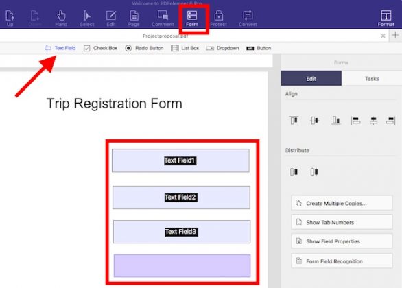 How to Create Fillable PDF Forms with PDFelement 6 | Beebom