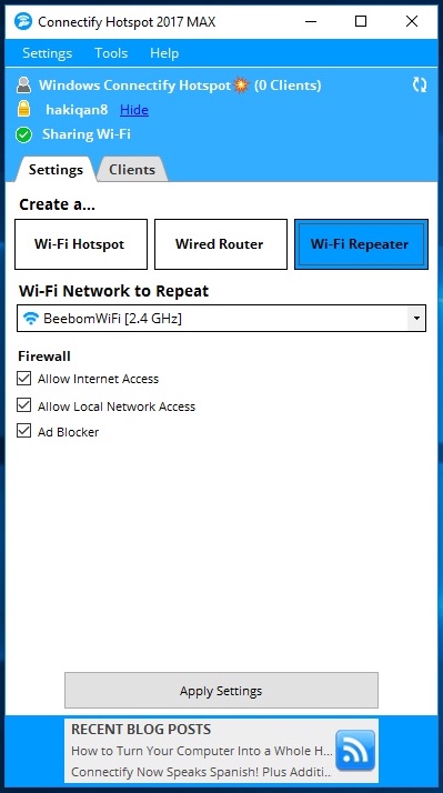 Connectify Review: Easily Create WiFi Hotspots on Windows | Beebom