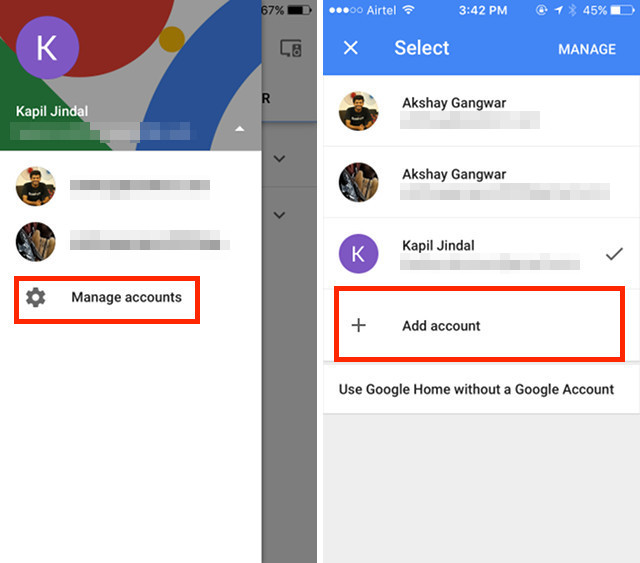 How to Add Multiple User Accounts on Google Home | Beebom
