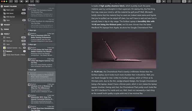 6 Best RSS Readers for Mac You Can Use (2017) | Beebom