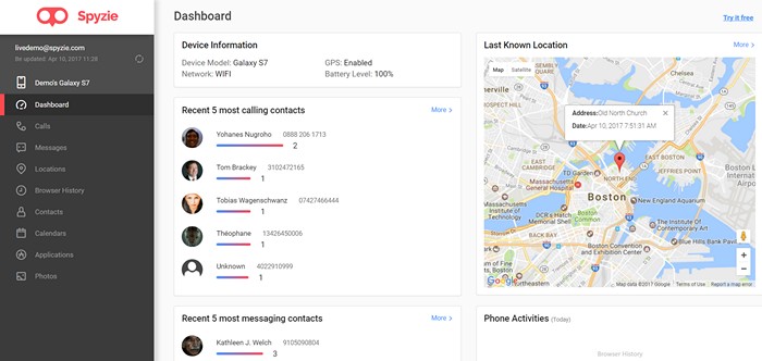 Spyzie: Monitor All The Phone Activity With One App | Beebom