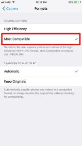 How to Disable High Efficiency Image Format In iOS 11 | Beebom