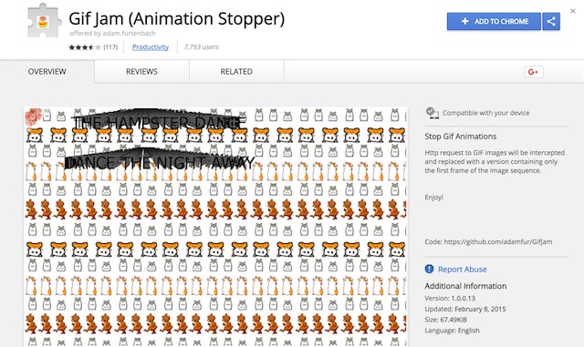 How to Stop Autoplaying GIFs in Browser | Beebom