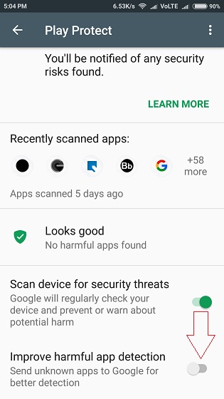 What is Google Play Protect and How to Enable or Disable It? | Beebom