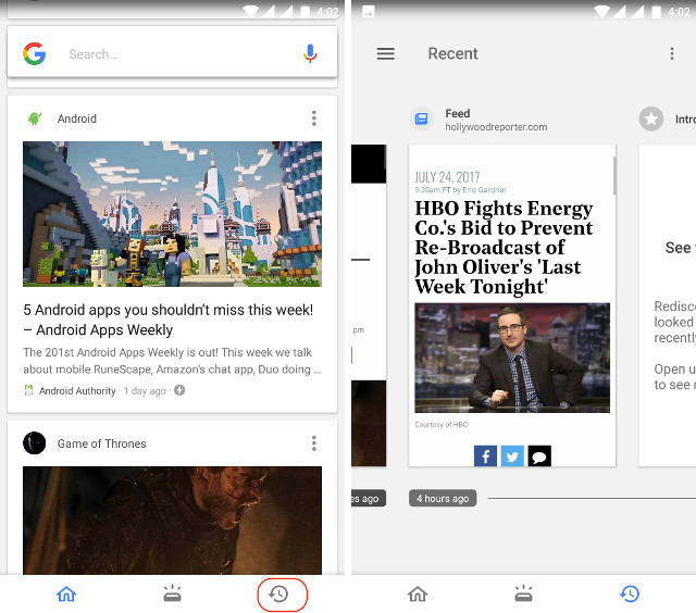 How to Disable Recents Cards in Google Now or Google App | Beebom