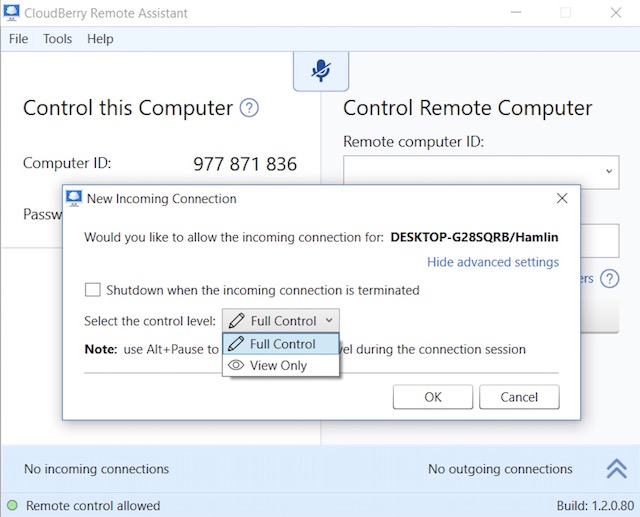 CloudBerry Remote Assistant Review: Remotely Control A PC | Beebom
