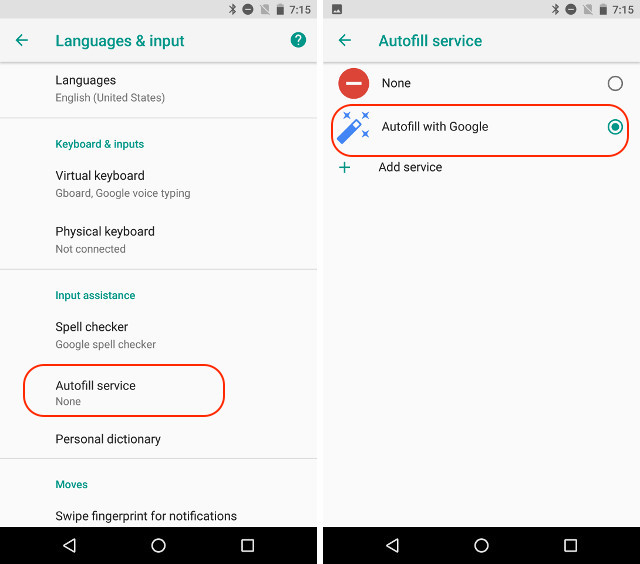 How to Use Autofill in Android Oreo (Guide) | Beebom