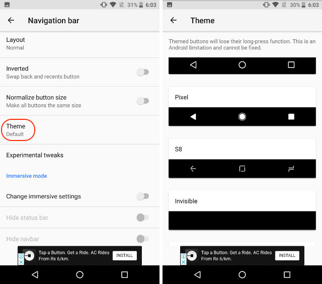 How To Customize Navigation Bar In Android Oreo Guide Beebom