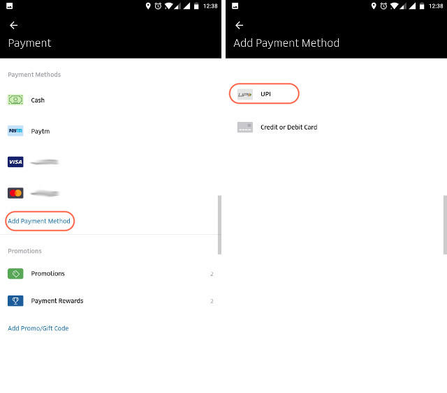 How to Setup UPI Payments in Uber (Guide) | Beebom