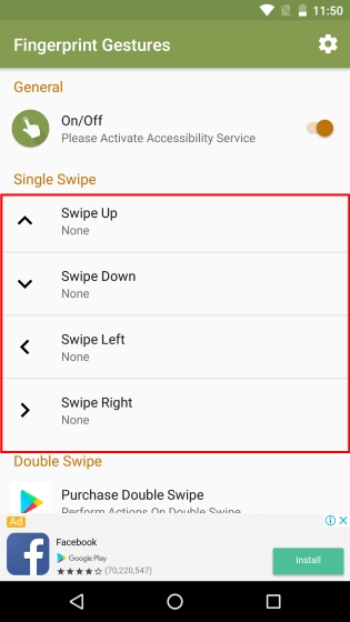 How to Customize Fingerprint Gestures in Android Oreo | Beebom