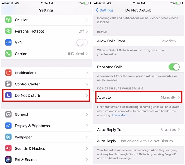 How to Enable Do Not Disturb While Driving in iOS 11 | Beebom