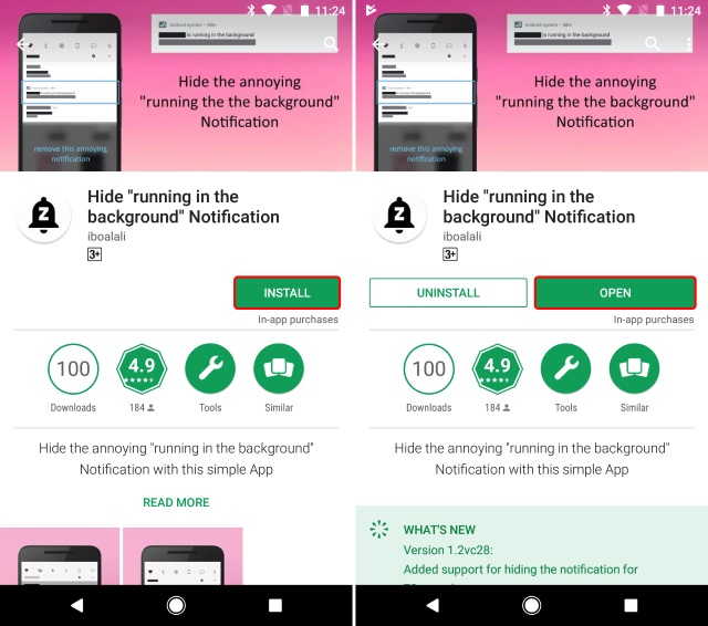 How to Hide Running in Background Notification in Android Oreo | Beebom