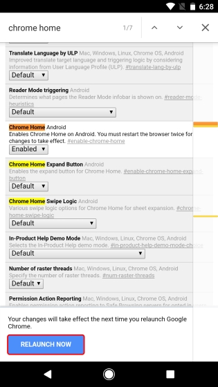 How to Move Chrome Address Bar to Bottom on Android | Beebom