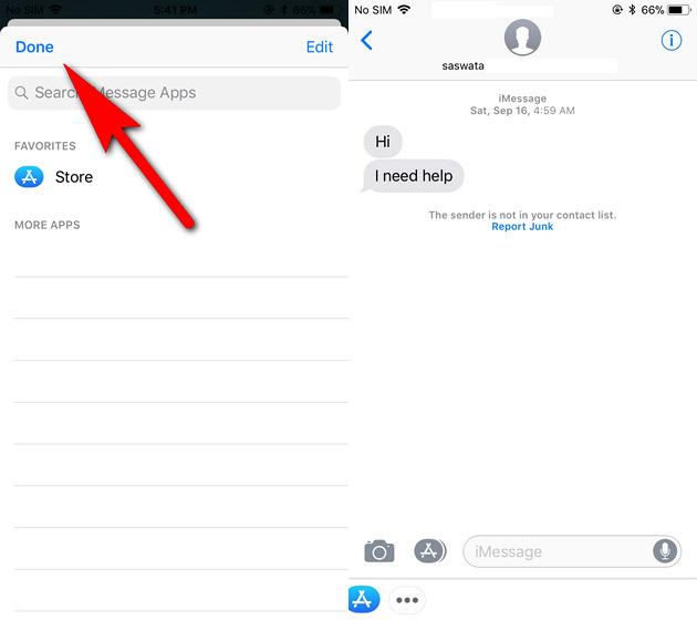 How to Hide App Icons in iMessage on iOS 11 | Beebom