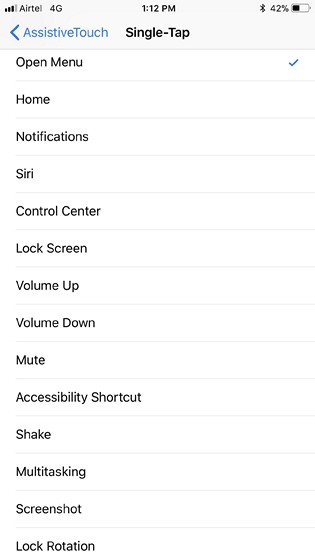 How to Add Custom Assistive Touch Actions in iOS 11.1 | Beebom